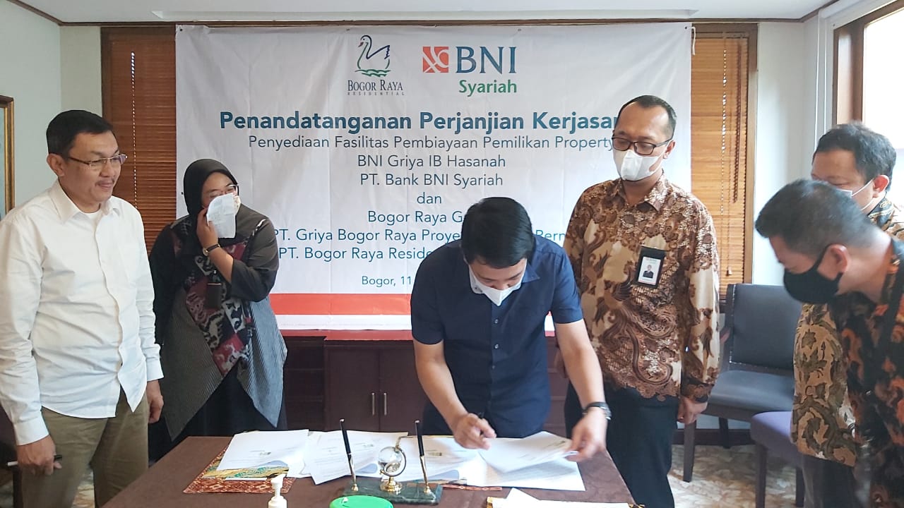 Teken Kerjasama dengan Bogor Raya Group, BNI Griya iB Hasanah jadi Unggulan
