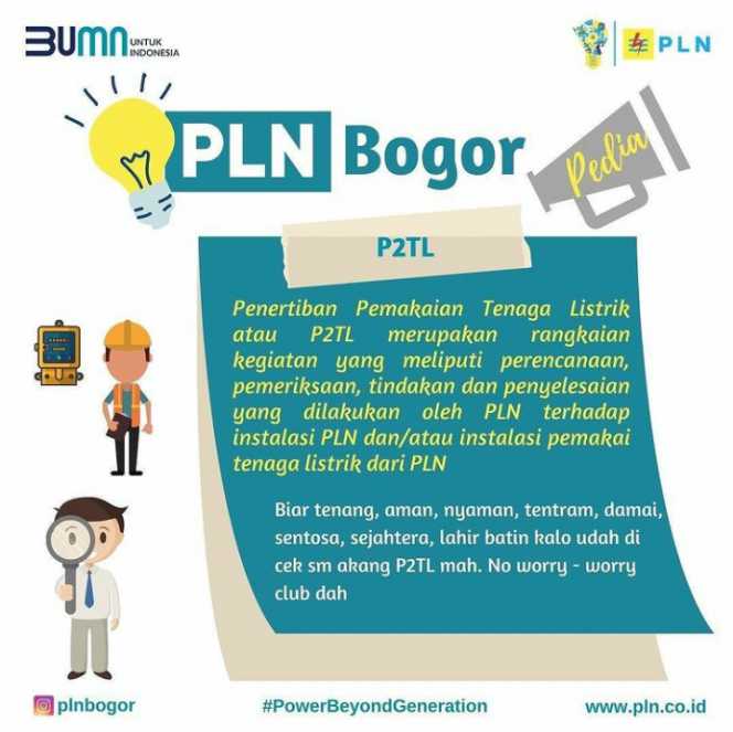 Kenali P2TL bersama PLN Pedia Kota Bogor