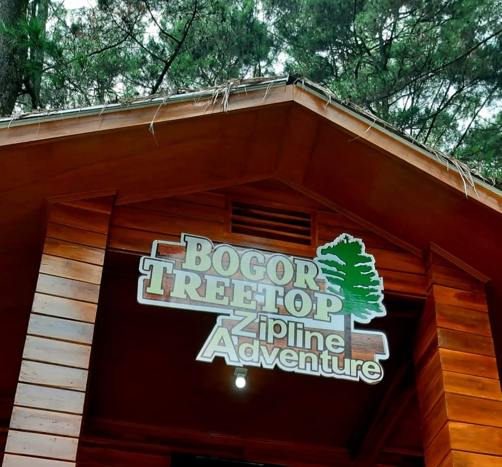 Bogor Treetop Zipline Adventure, Single Cable Zipline Terpanjang di ...