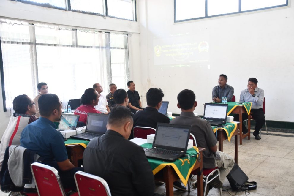 Pustintelad Sosialisasikan Teknis Pusat Informasi