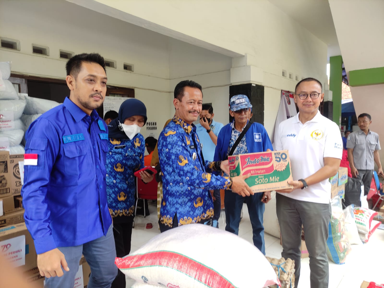 Dukungan Penuh Achmad Rifki Alaydrus untuk Korban Bencana