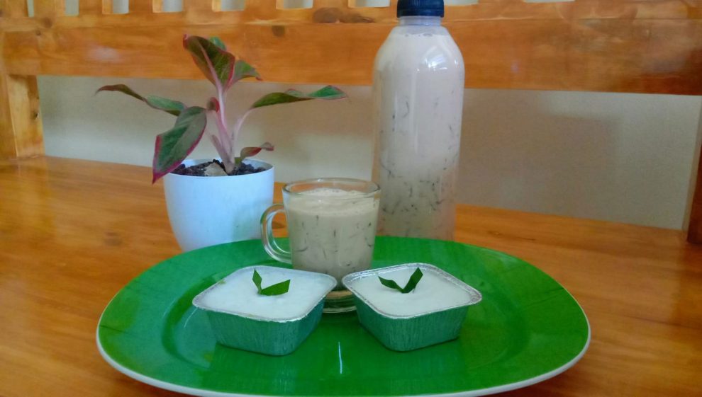 Cemilan Unik Lumpur Surga dan Ice Tea Magic Dapurasa Ibu Wie,