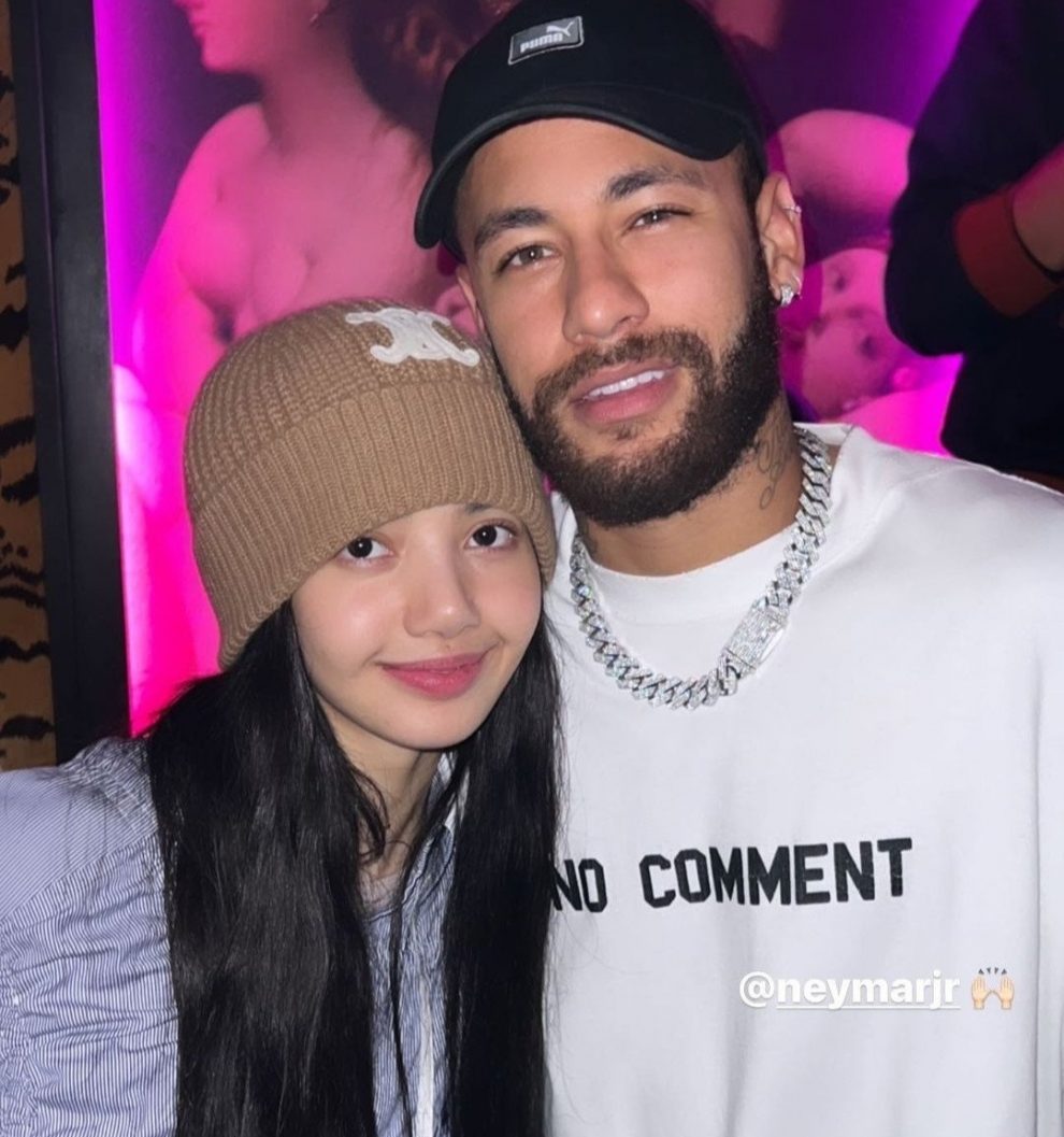 Netizen Heboh, Lisa BLACKPINK Foto bareng Neymar