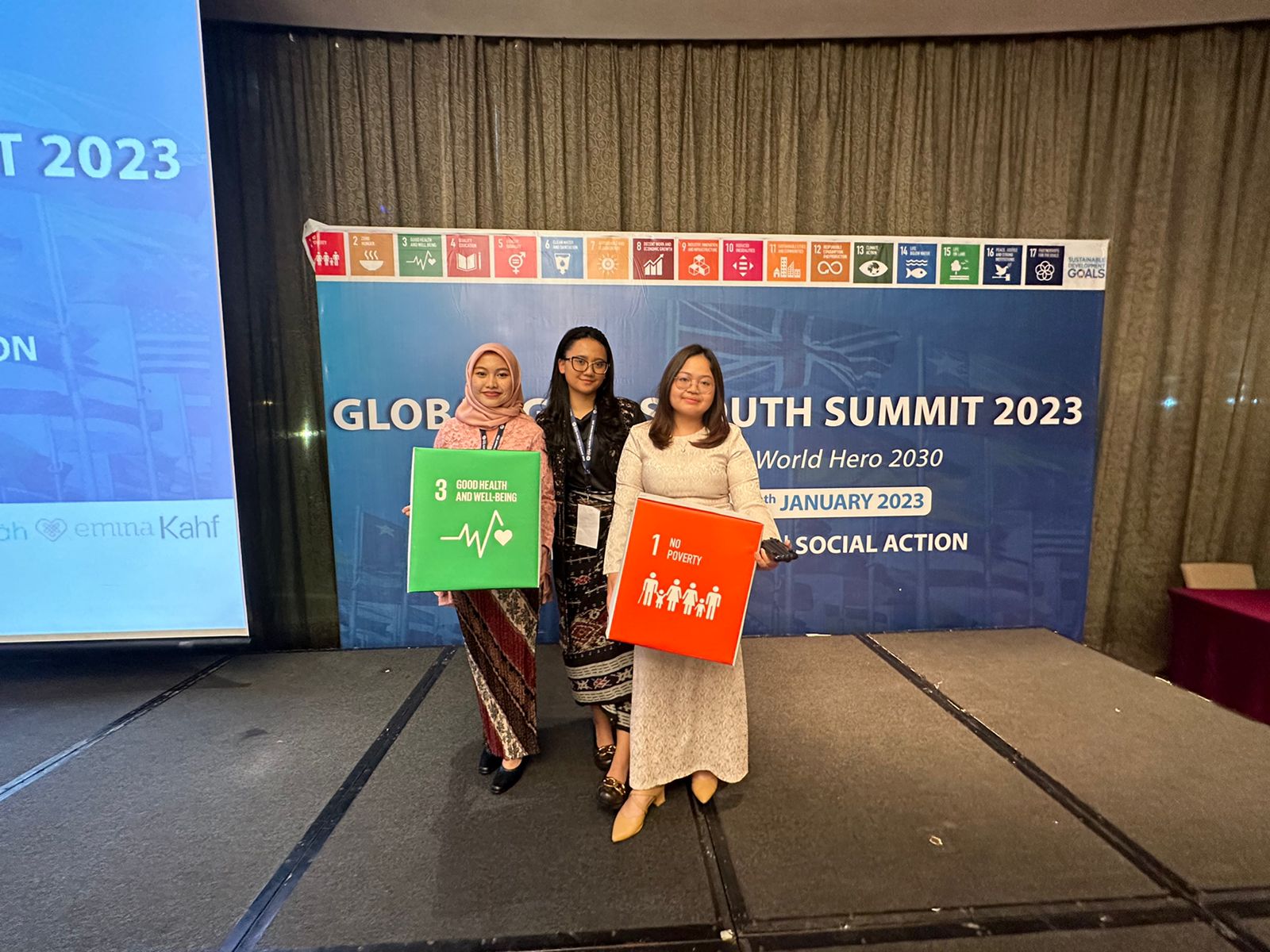 Mahasiswi FIKES UIKA di Program Global Youth Summit 2023