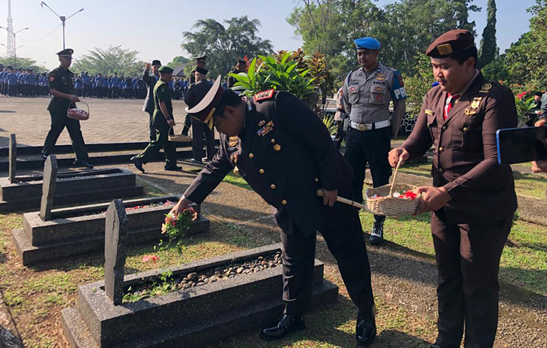 Jelang HJB ke-541, Forkompimda Ziarah ke TMP Pondok Rajeg