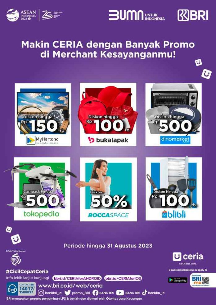 BRI Ceria: Ajukan Pinjaman dalam 10 Menit, Mudah dan Suku Bunga Kompetitif