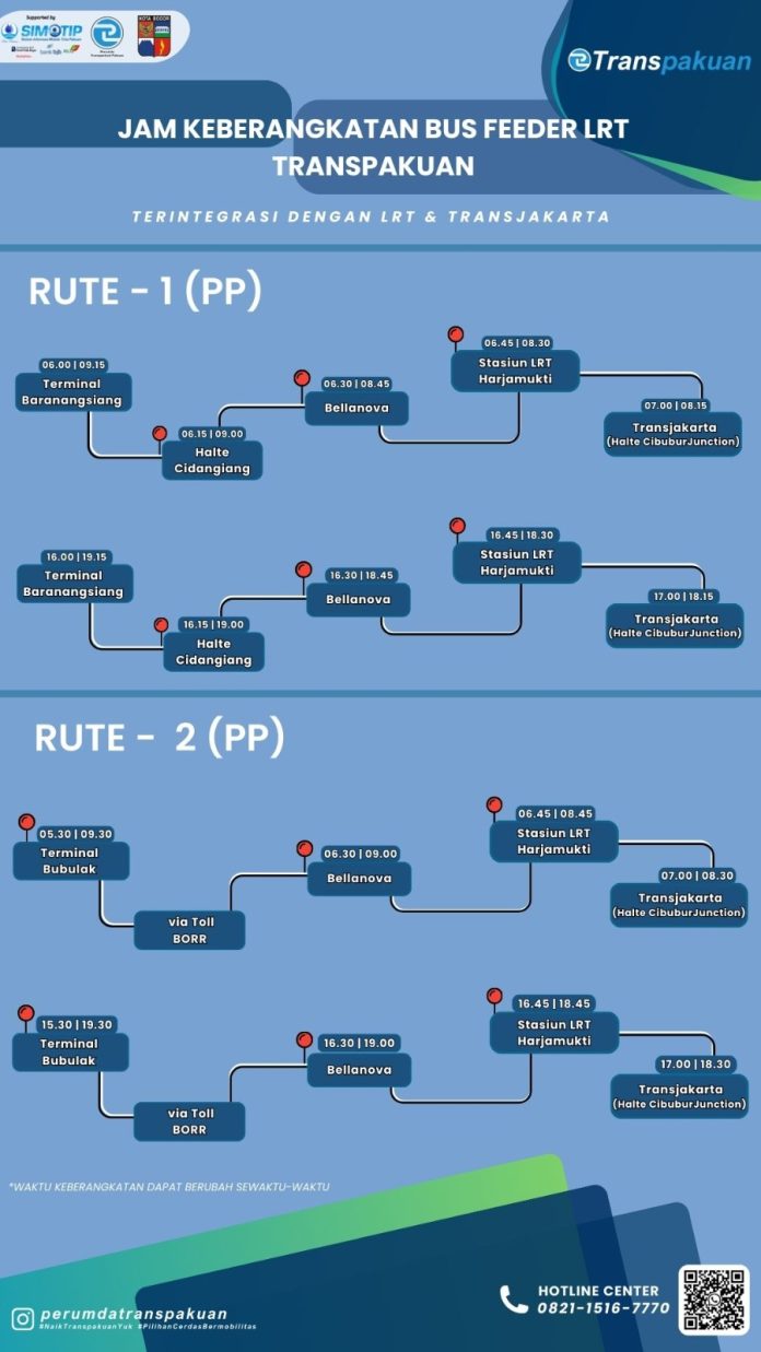 Trans Pakuan Trayek Bogor – Cibubur: Bus Tanpa Ngetem, Langsung ...