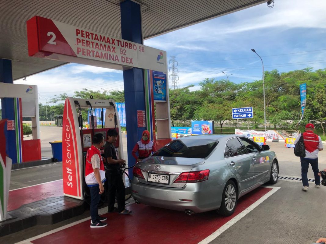 Pertamina Pastikan Stok BBM SPBU Rest Area Tol Jagorawi Aman